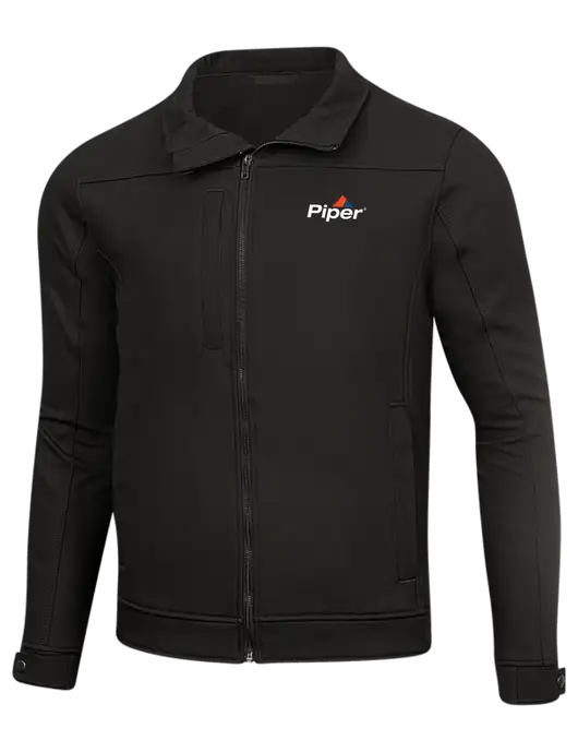 Cornerstone Black Duck Bonded Soft Shell Jacket w/Piper Logo
