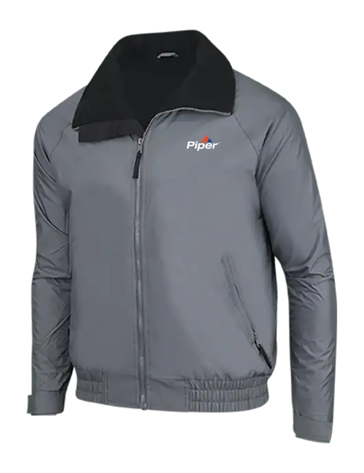 Dark Grey/Black Classic Competitor Jacket w/Piper Logo