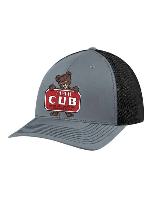 Richardson Adjustable Snapback Original 112 Trucker Cap Heather Grey w ...