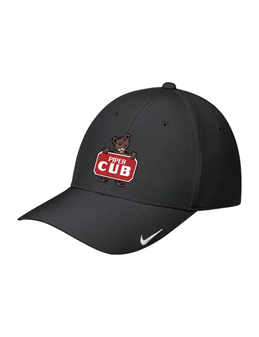 Nike Black Dri-FIT Legacy Cap w/Piper Cub Logo