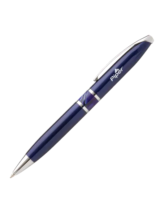 Illusion Navy Pen w/Piper Logo