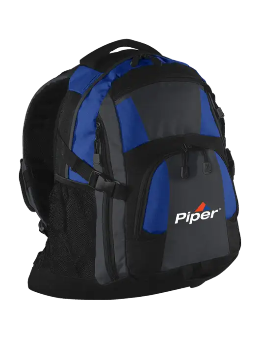 Urban Royal/Grey/Black Laptop Backpack w/Piper Logo