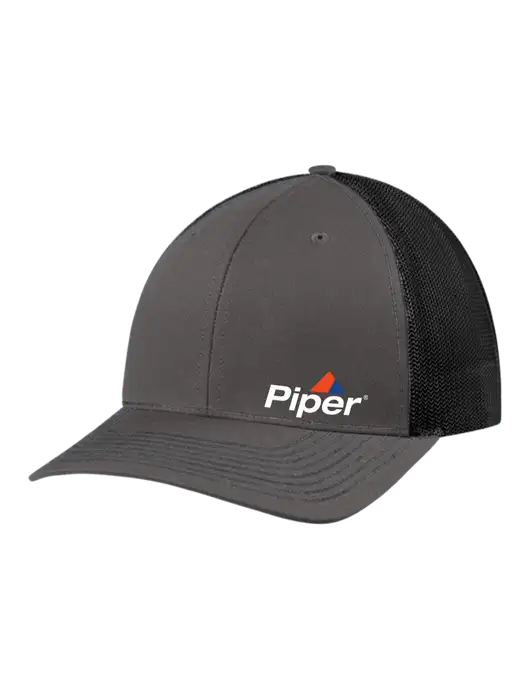 Richardson Adjustable Snapback Original 112 Trucker Cap Dark Grey w ...