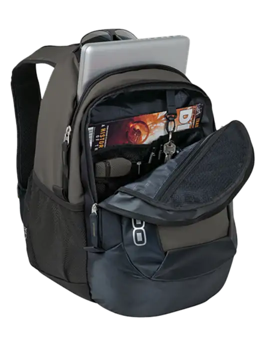 OGIO Grey Rogue Pack w/Piper Logo